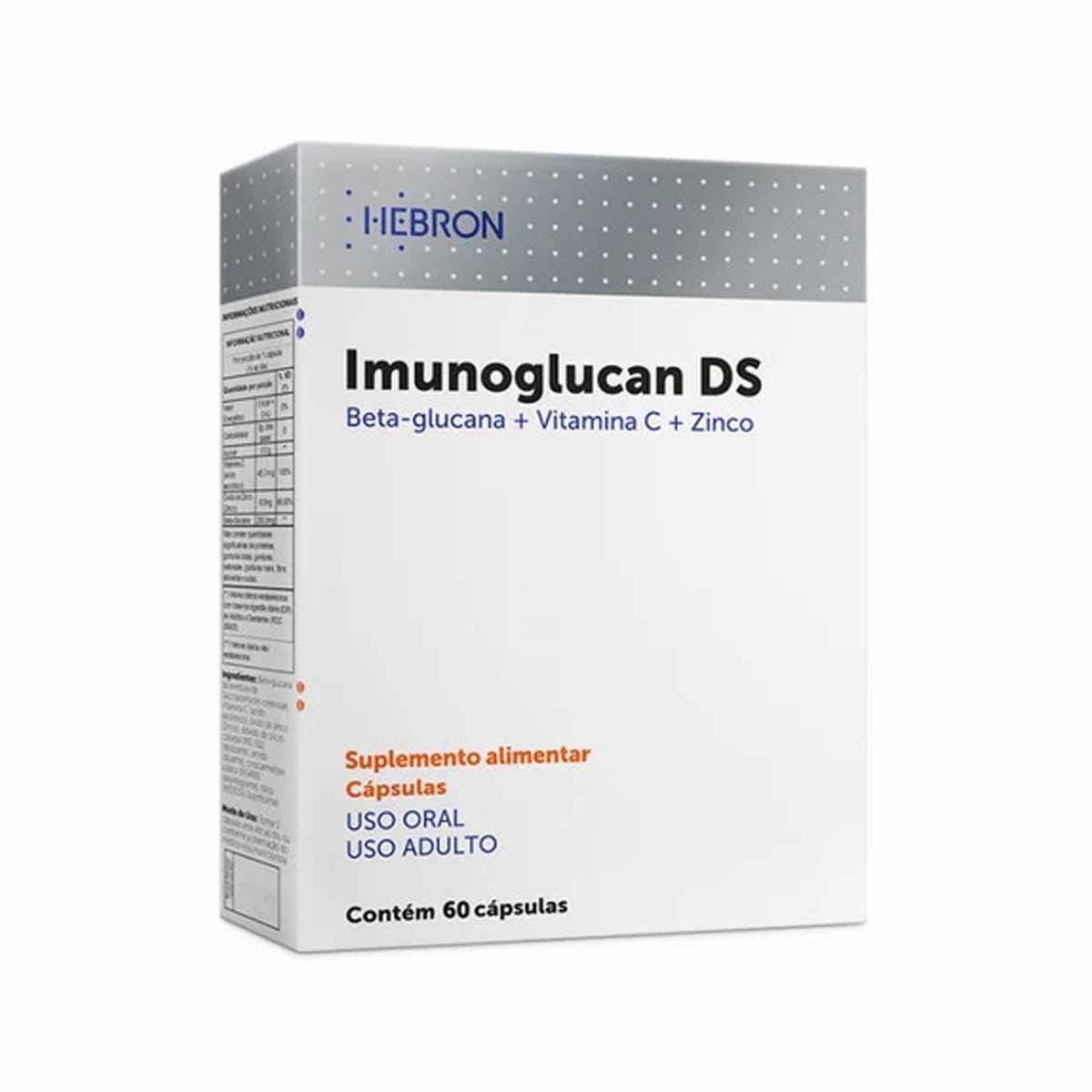 Polivitamínico Imunoglucan Ds 60 Comprimidos Na Drogaria Primus