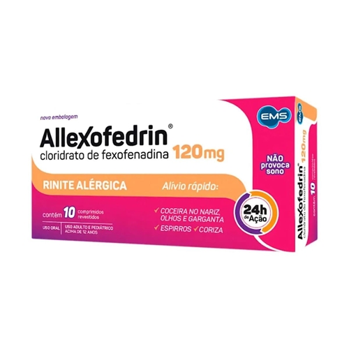 Compre Allexofedrin 120mg 10 Comprimidos