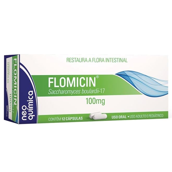 Compre Flomicin 100mg 12 Cápsulas