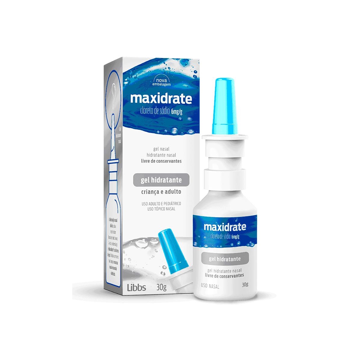 Compre Maxidrate Gel Nasal Com 30 Gramas