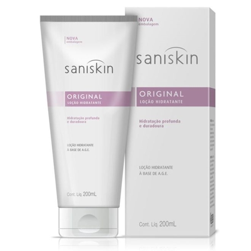 Saniskin Loção Hidratante À Base de A.G.E. p/ Pele 200ml