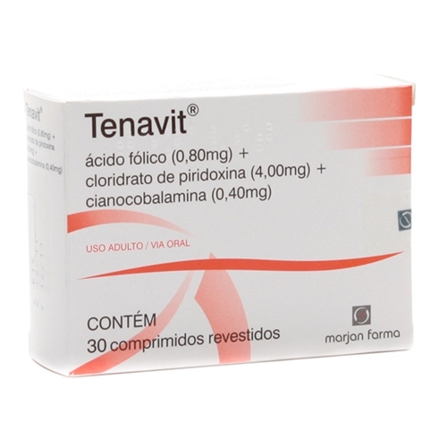 TENAVIT COM 30 COMPRIMIDOS - SUPLEMENTO VITAMÍNICO