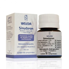 Sinudoron Weleda 80 Comprimidos Na Drogaria Primus