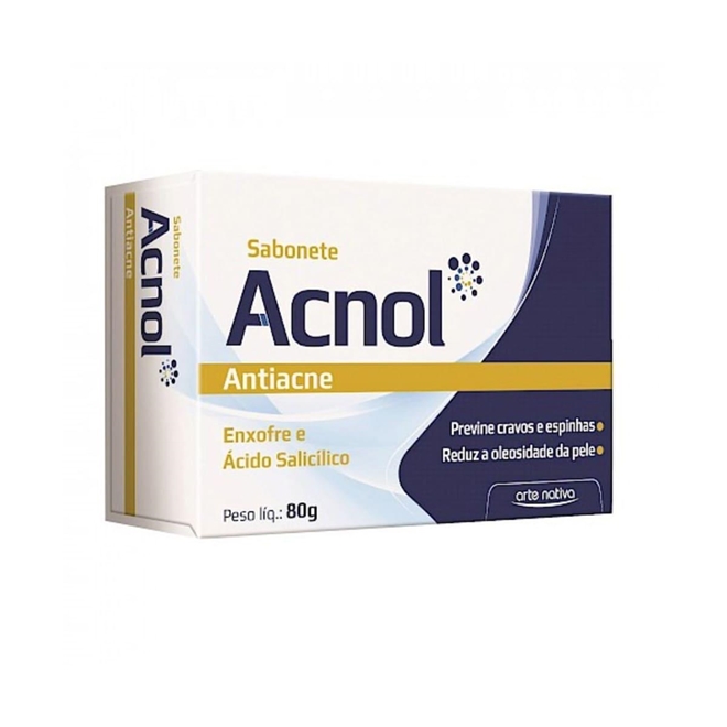 Acnol Sabonete Antiacne 80g Na Drogaria Primus