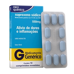 Compre Naproxeno 550mg 10 Comprimidos (Neo Quimica) Generico Flanax