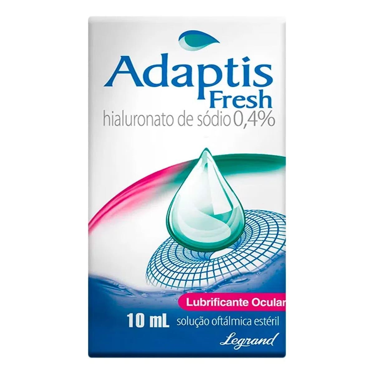 Colírio Adaptis Fresh 0,4% 10ml Na Drogaria Primus