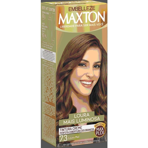 TINTURA MAXTON KIT 7.3 LOURO MEL
